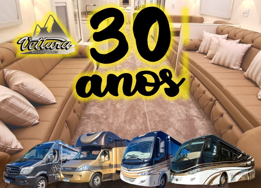 VETTURA Motor Homes Completa 30 Anos- MaCamp