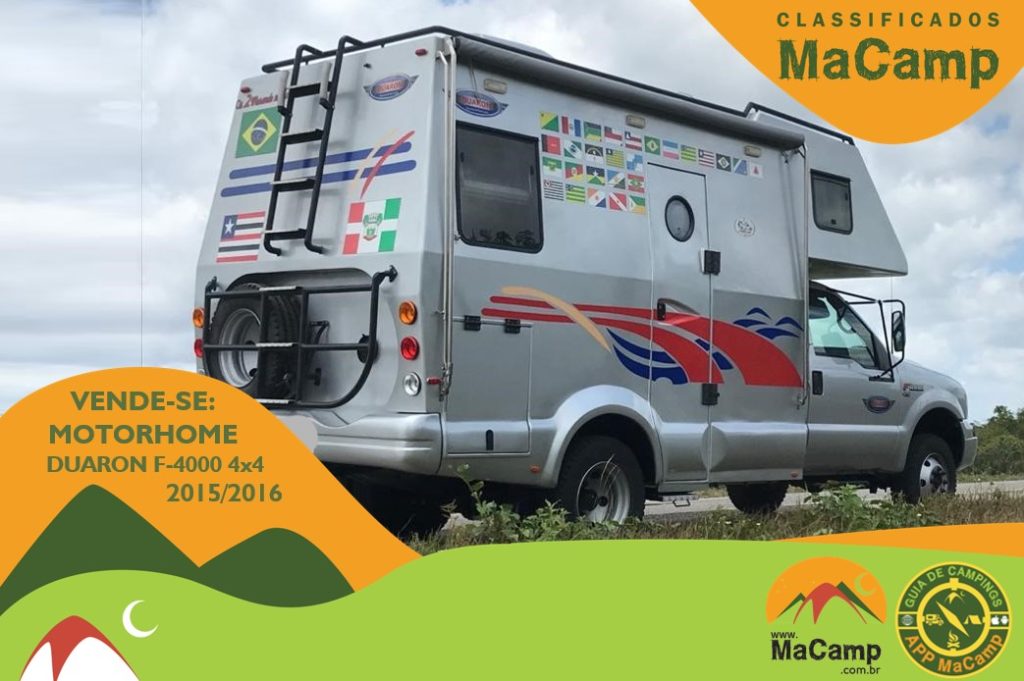 VENDE-SE: MOTOHOME DUARON F-4000 4x4- MaCamp