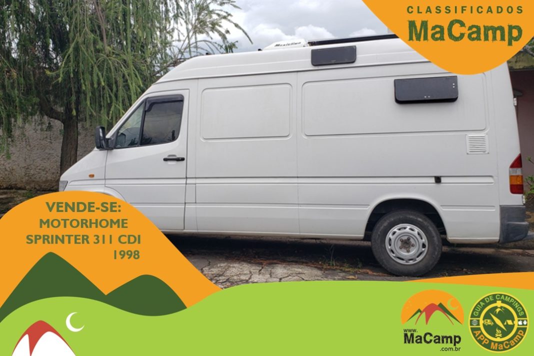VENDE-SE: MOTORHOME SPRINTER 311 CDI - 1998- MaCamp