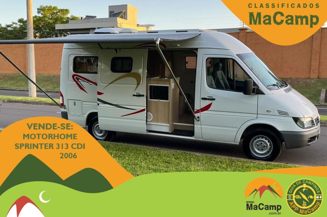 VENDE-SE: Motorhome Sprinter 313 CDI - 2006- MaCamp