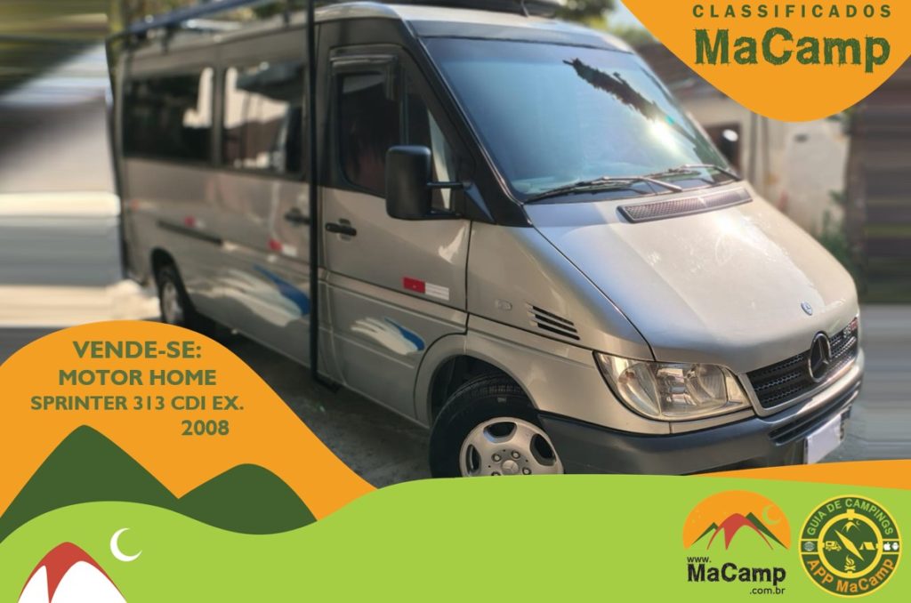 VENDE-SE: Motor Home Sprinter 313 CDI Executiva - 2008- MaCamp